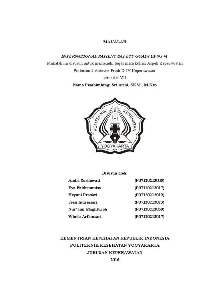 Ipsg 4 Kep Prof | PDF
