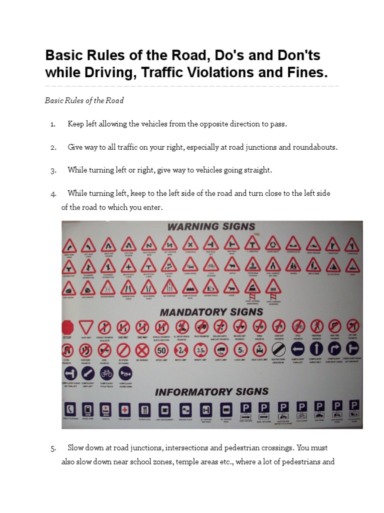 Basic Rules of the Road | Pedestrian Crossing | Traffic