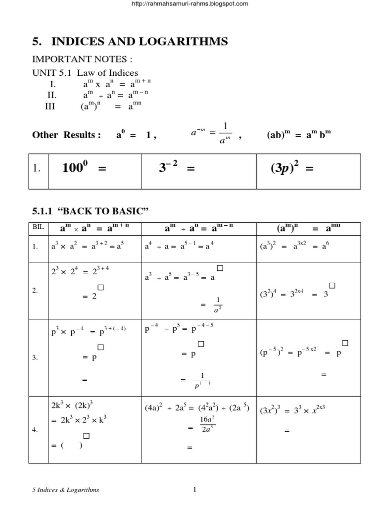Indeces PDF | PDF | Logarithm | Combinatorics