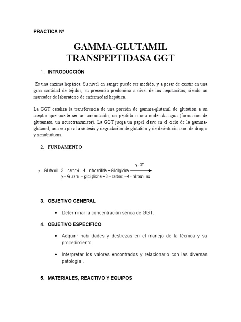 GGT | PDF