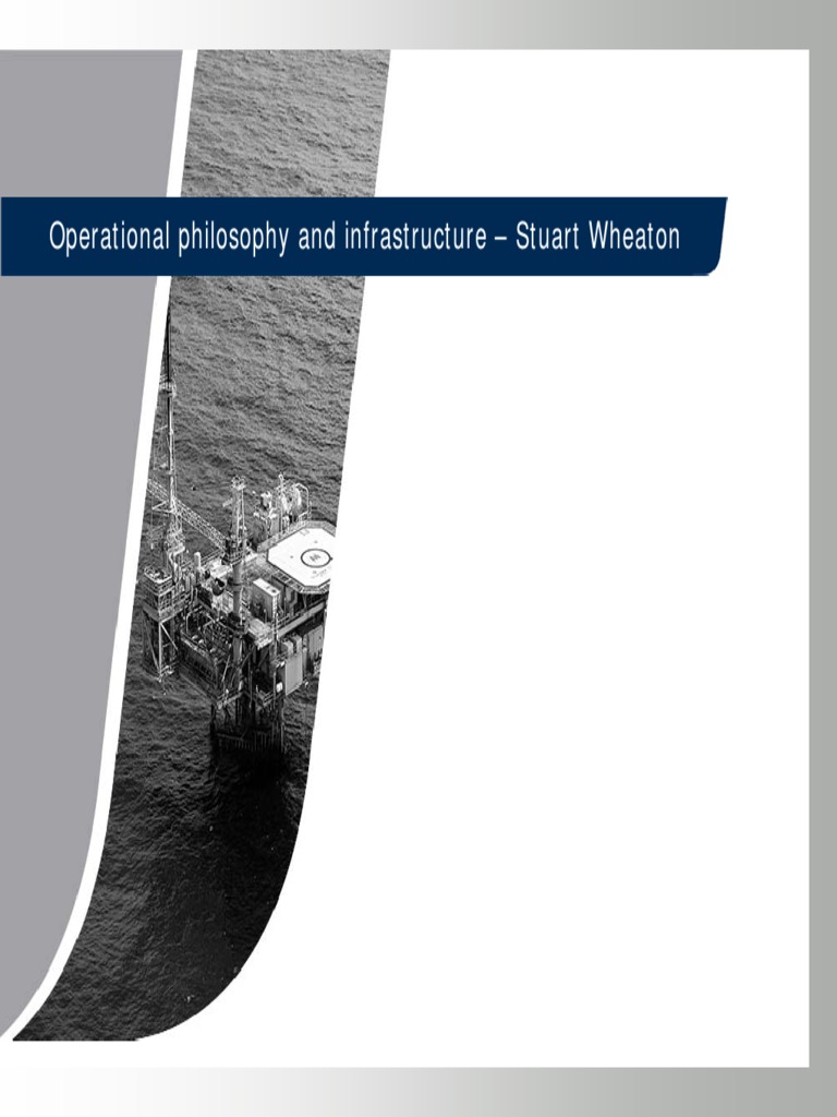 Operational Philosophy Infrastructure | PDF | Ghana | Drilling Rig