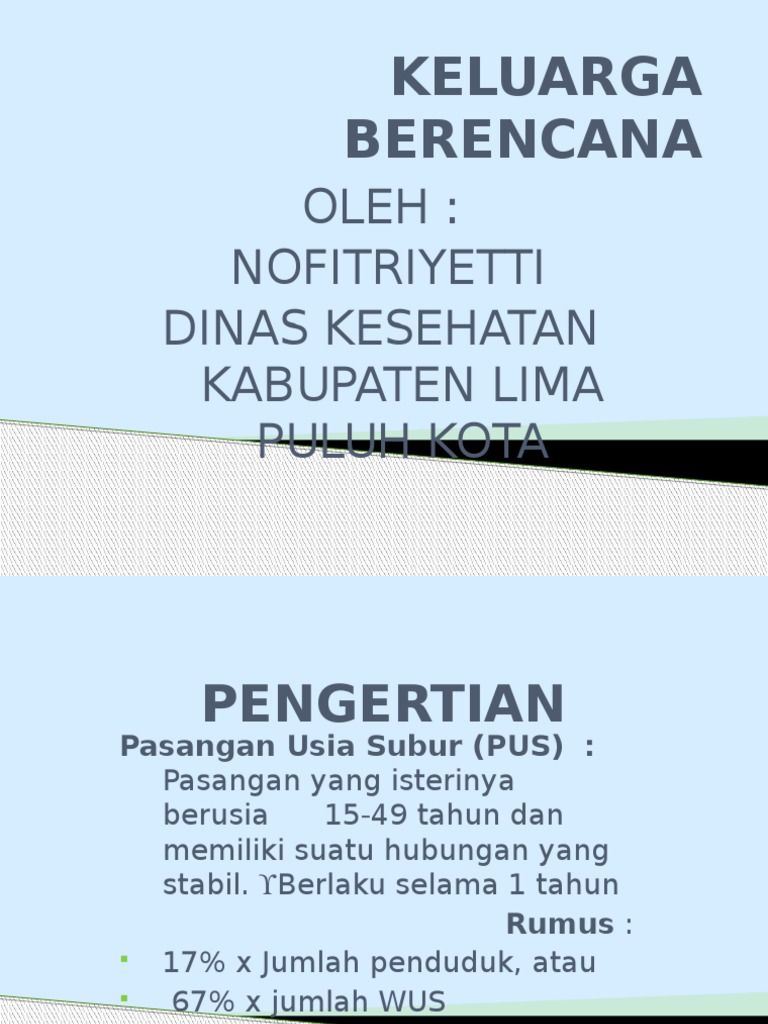 Indikator Program KB | PDF
