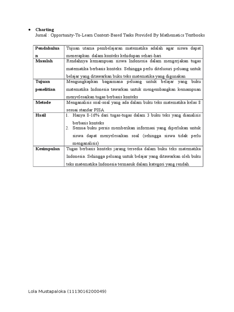 Contoh Note Taking | PDF