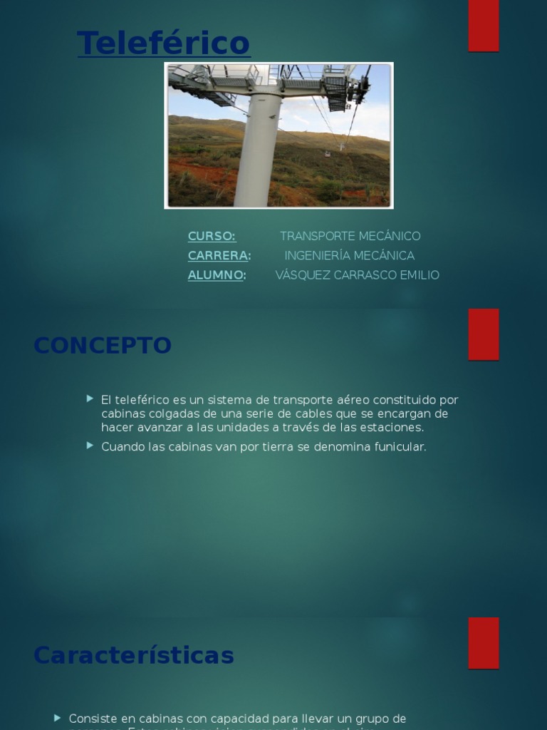 Teleférico | PDF | Transporte | Ascensor
