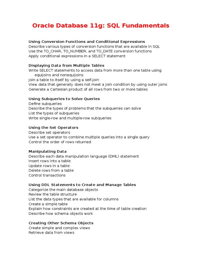 Exploring The Oracle Database Architecture | PDF | Databases | Table (Database)