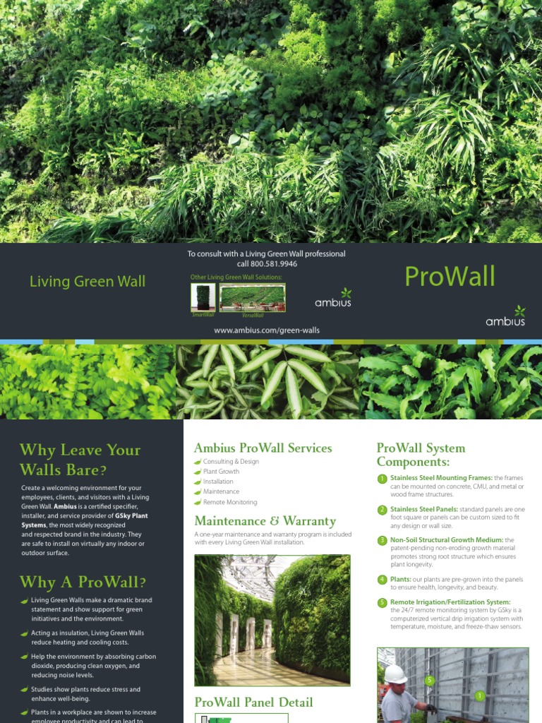 Prowall: Living Green Wall | PDF
