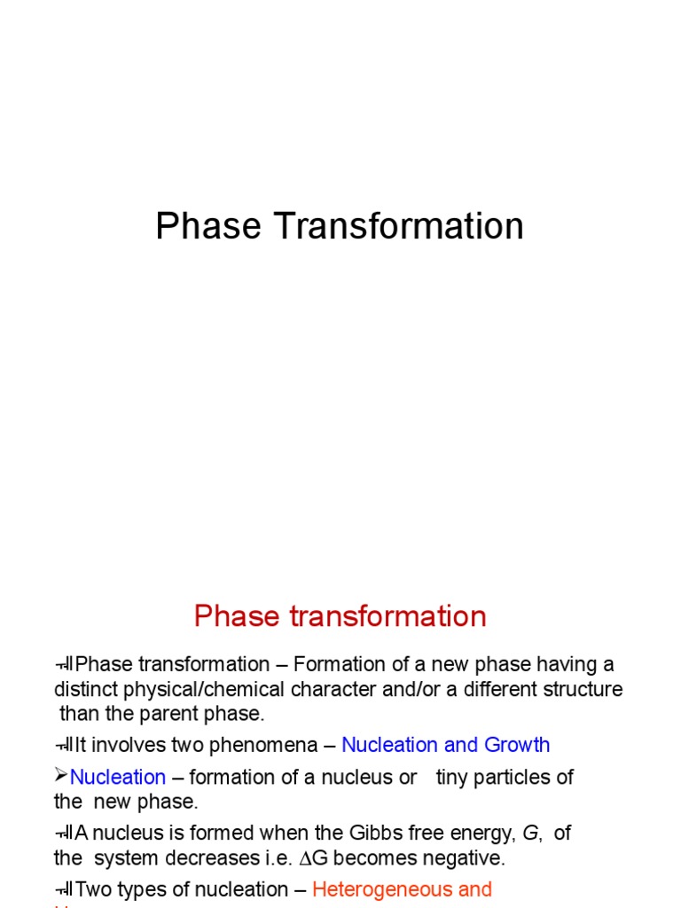 Fe-C Phase Diagram Lecture 33 | PDF | Steel | Iron