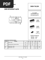 7410 Triple 3-Input NAND Gate Datasheet | PDF | Power Electronics ...