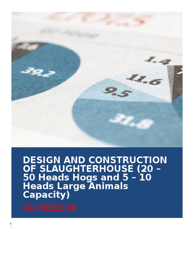 Draft Guidebook For SLH Module | PDF | Slaughterhouse | Door