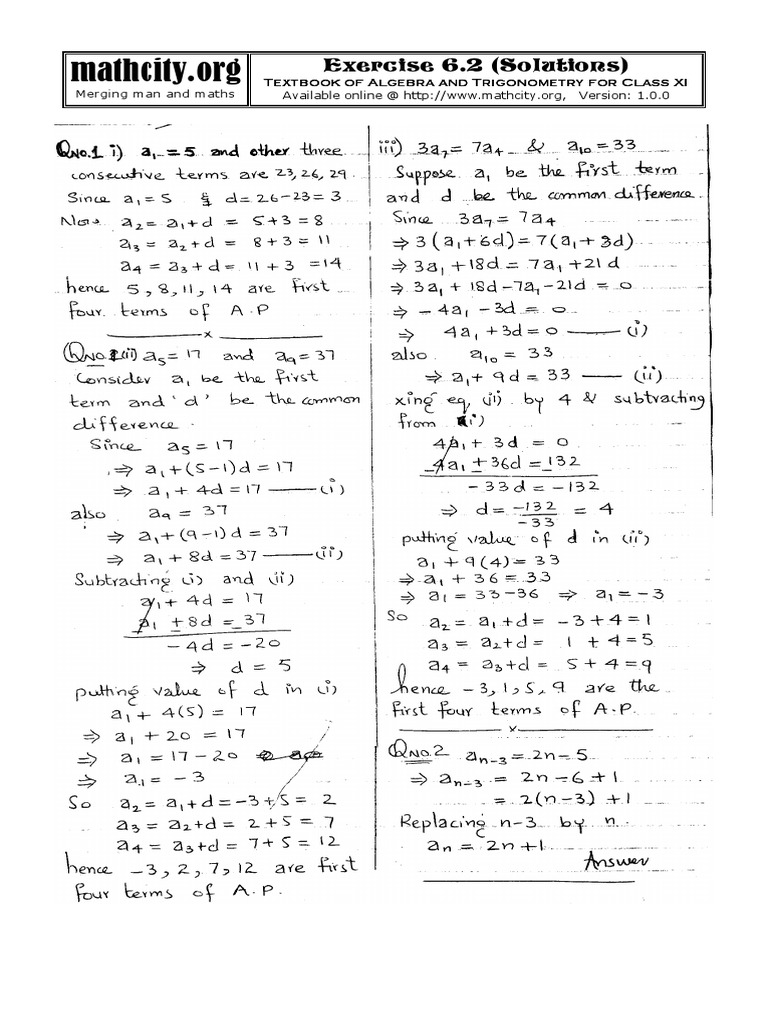 Algebra and Trigonometry Solutions | PDF | Computers