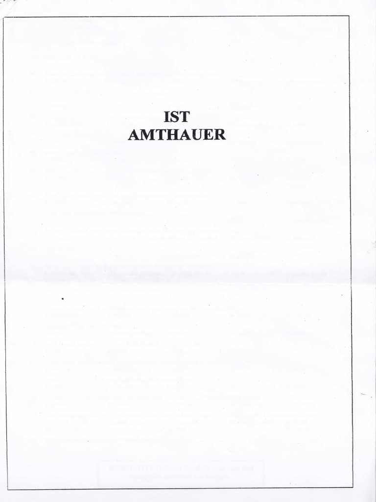 Tes Ist Amthauer | PDF