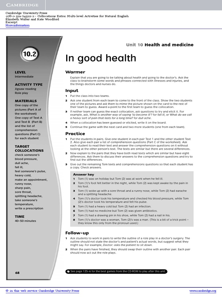 Excerpt | PDF | Reading Comprehension | Pain