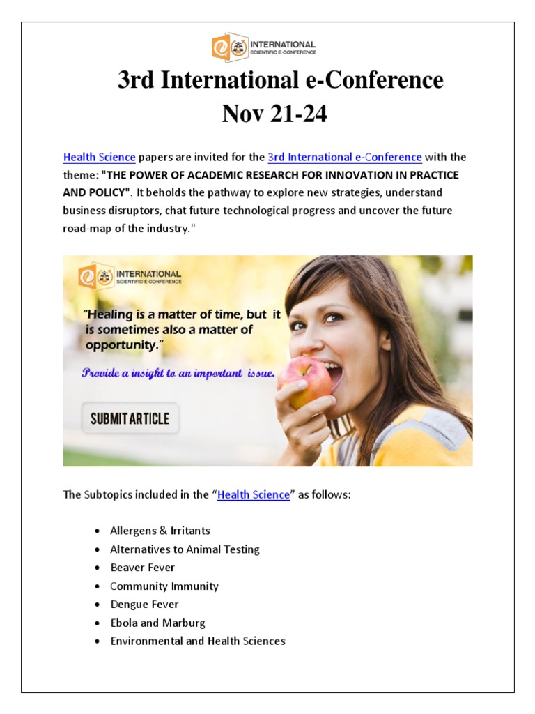 Health Science | PDF