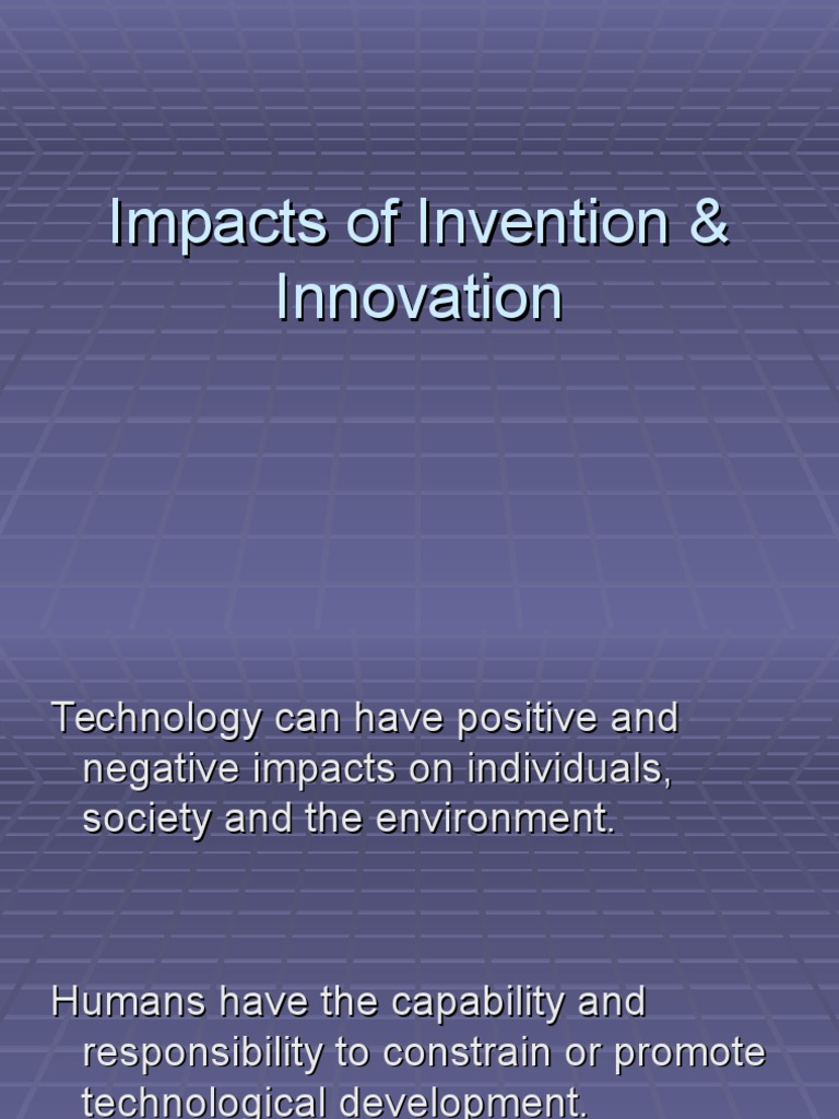 Impacts of Invention and Innovation | Genetic Engineering | Genetics