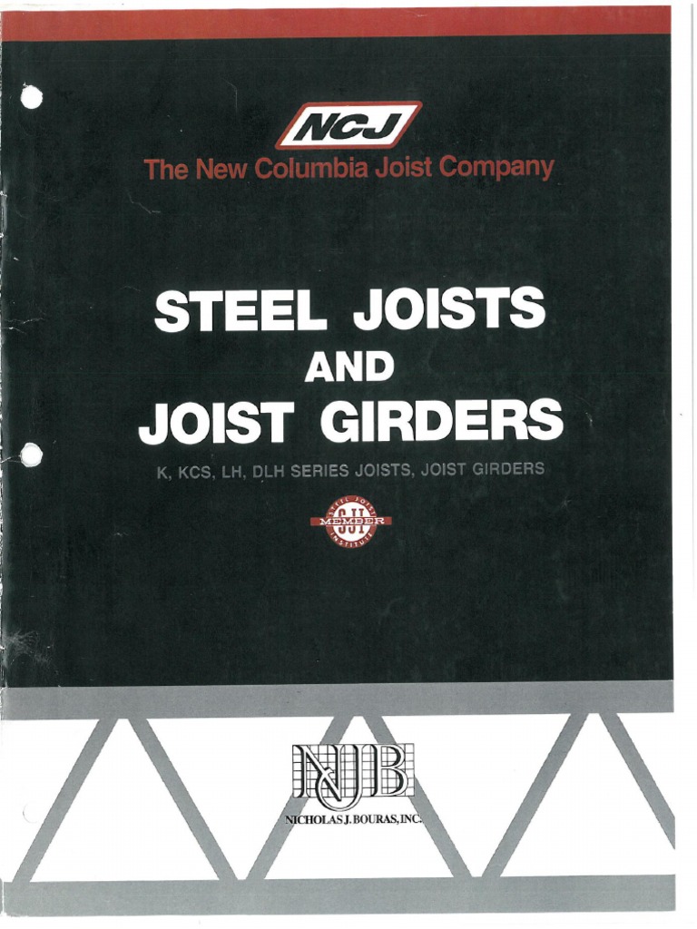 NCJ Steel Joists and Joist Girders | PDF