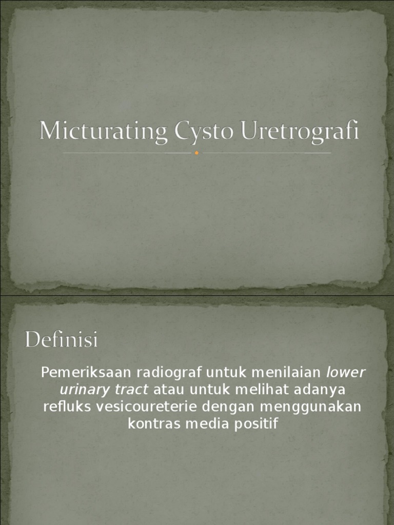 Persiapan Uretrografi dan Uretrocystografi | PDF | Ilmu Sosial ...