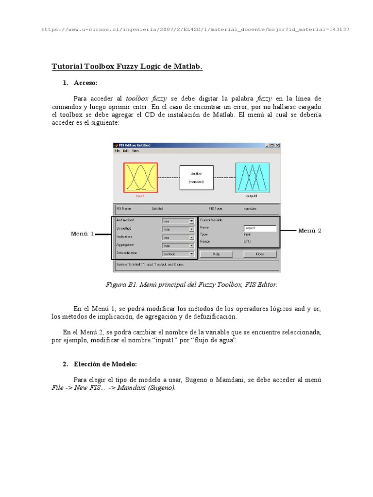 1. Tutorial Fuzzy Matlab | Lógica difusa | Matlab