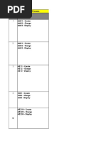 JDE Tables | PDF | Accounts Payable | Receipt