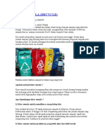 Karangan Pendek Kitar Semula | PDF