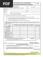 IT-3 Declaration for Salaried Employees | PDF | Employment | Taxes