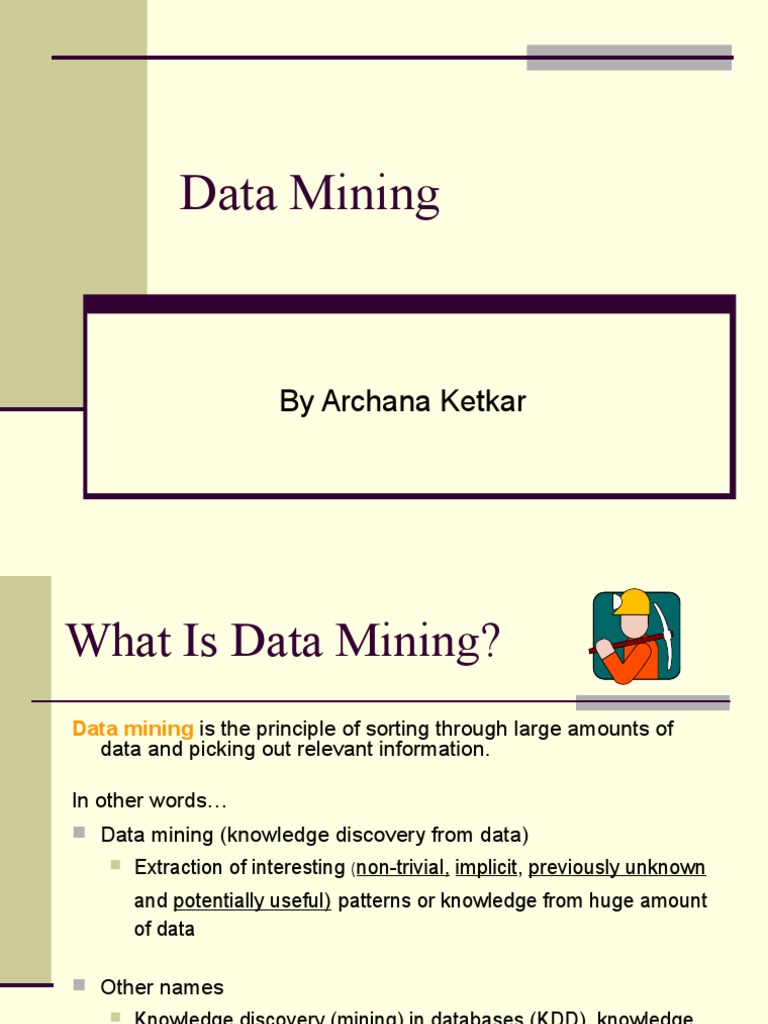 Archana Data Mining | PDF