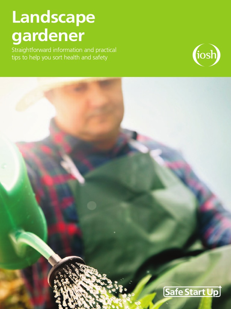 Safe Start Up-Landscaping | PDF | Occupational Safety And Health ...