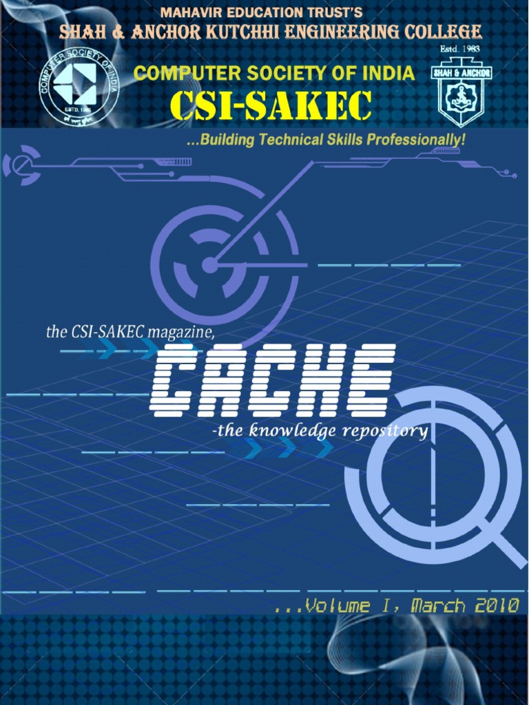 CSI-SAKEC: A Milestone in Tech Education | PDF | Cluster Analysis | Computer Data Storage