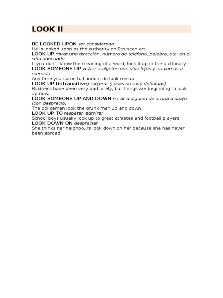 Look Ii | PDF | Language Arts & Discipline