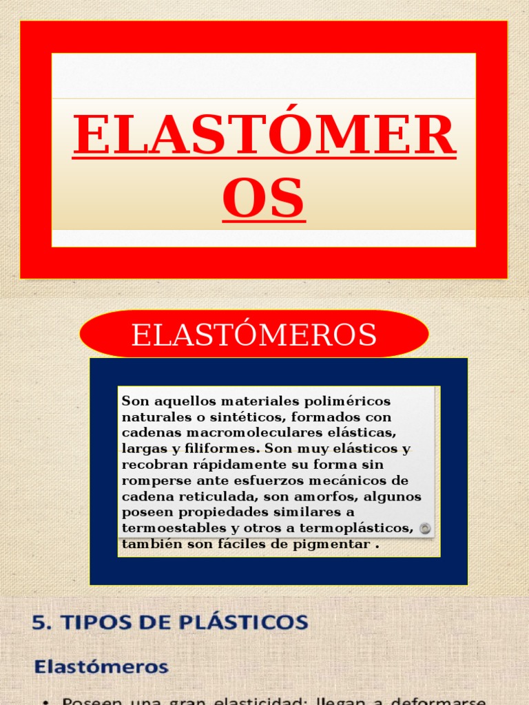 Elastomer Os | PDF | Tecnología