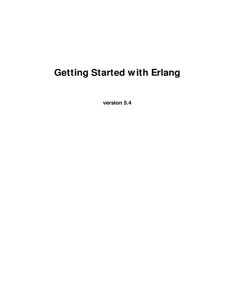 Getting Started 5.4 | Download Free PDF | Subroutine | Command Line Interface