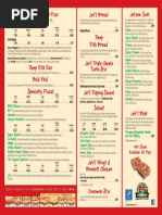 Jet's Pizza Menu | PDF | Pizza | Salad