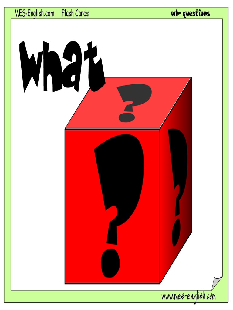 Questions Flash Card | PDF