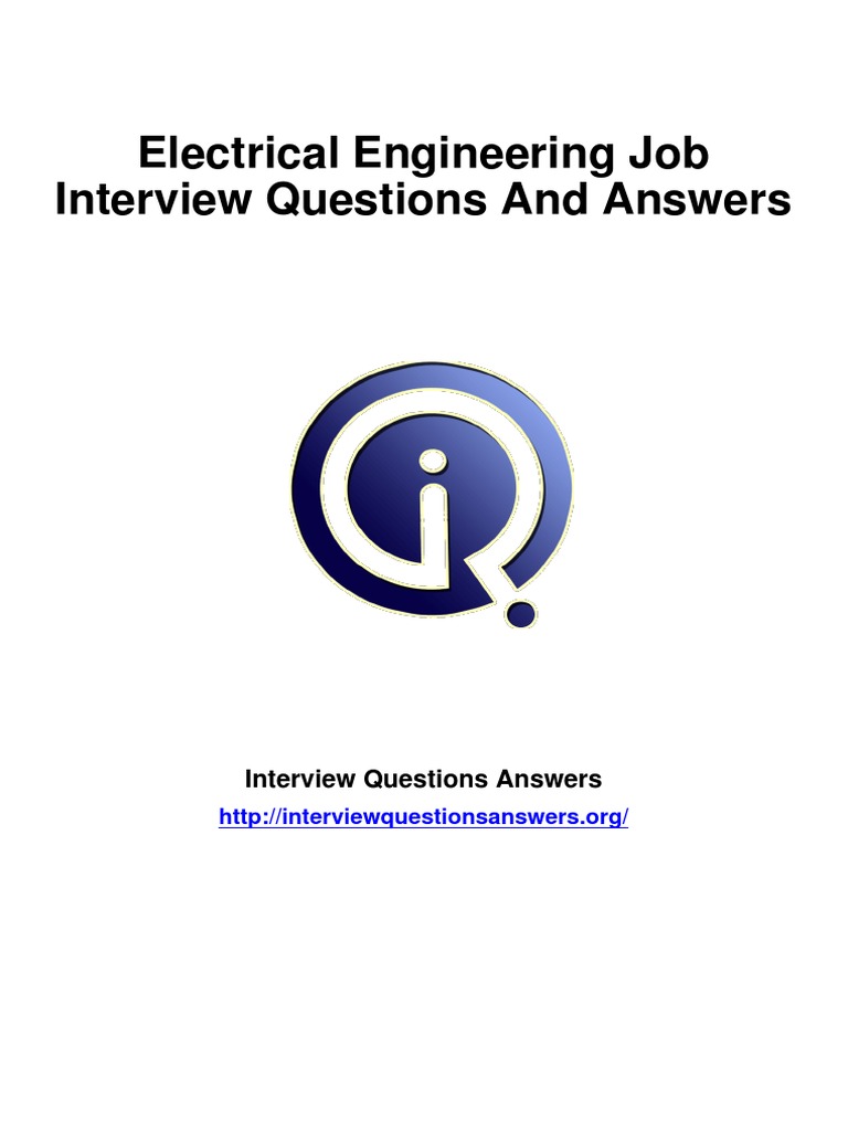 Electrical Engineering Interview Questions Answers Guide | PDF ...