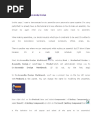 Tutorial Assembly Exploded View | PDF