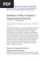 Starbuck Organisational Structure | PDF | Organizational Structure ...
