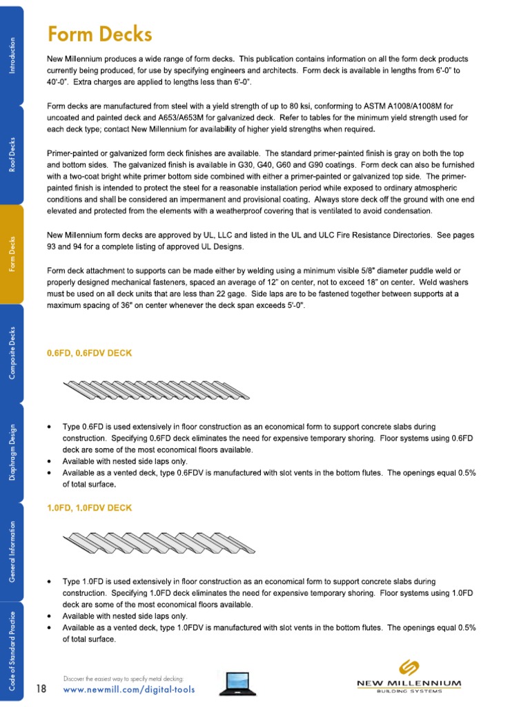 Form Decking PDF | Download Free PDF | Computing And Information Technology