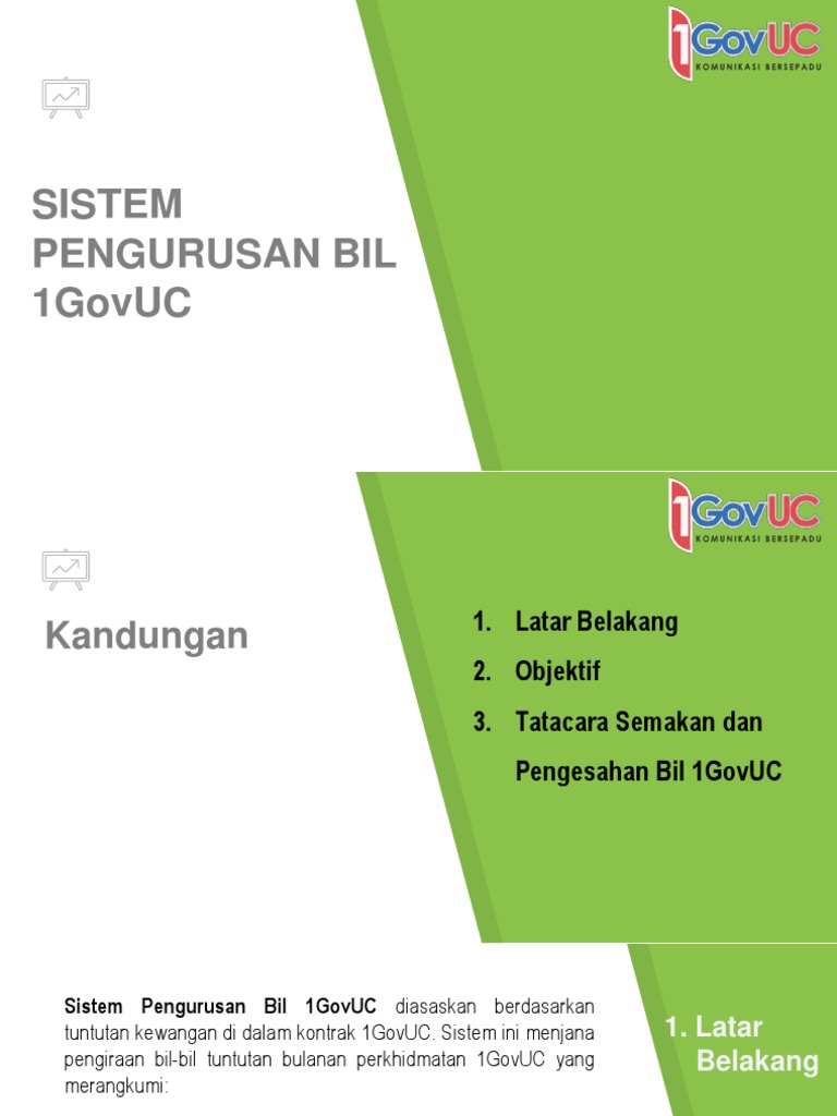 TATACARA SEMAKAN DAN PENGESAHAN BIL 1GovUC PDF | PDF
