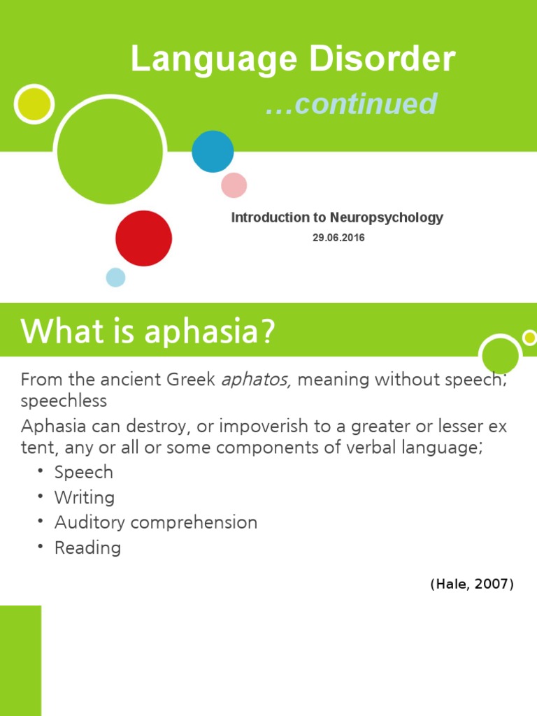 Broca's Aphasia | PDF | Aphasia | Central Nervous System
