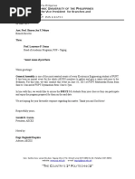 PUP Letterhead Template 2020 | PDF