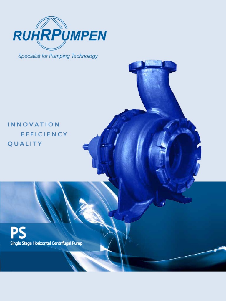 Pump PS B1 | PDF | Pump | Industries