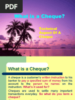 Sample Cheque Leaf | PDF