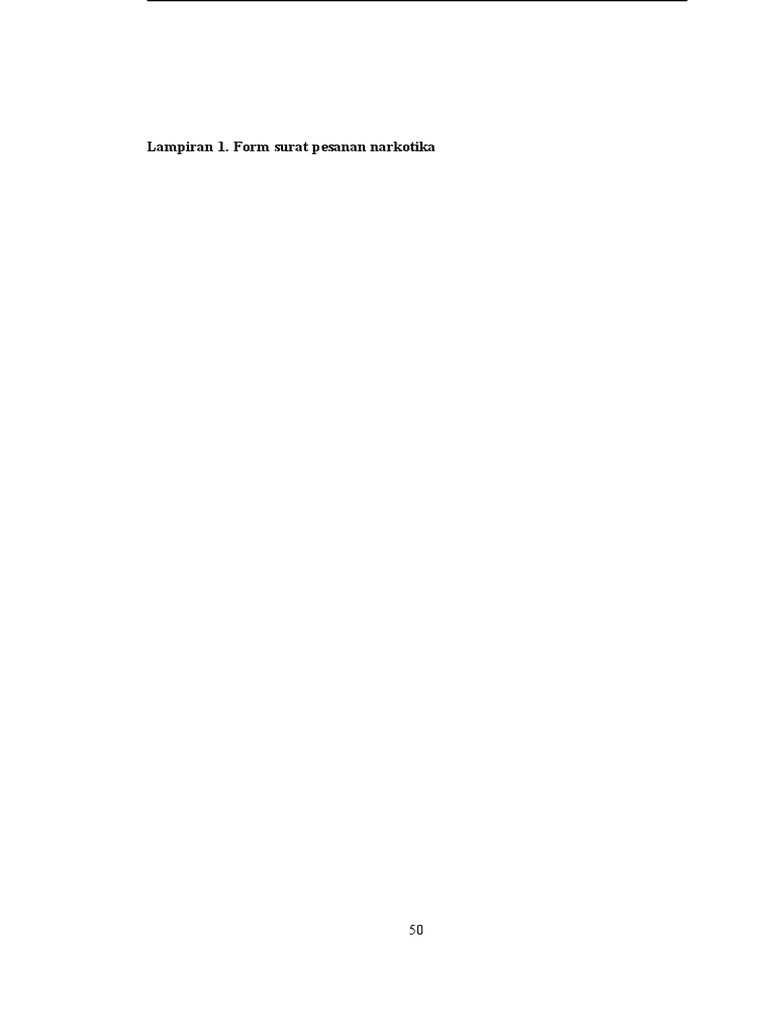 Lampiran 1-4. SP Narkotika, SP Psikotropikia, SP Prekursor, Dan SP ...