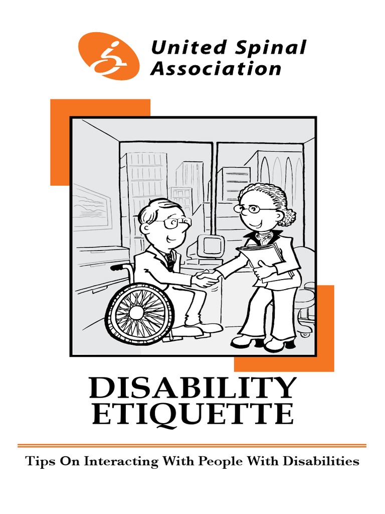 Disability Etiquette | Download Free PDF | Hearing Loss | Wheelchair