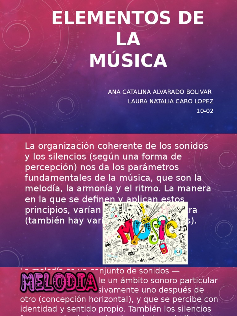 Elementos de La Musica | PDF | Ritmo | Melodía