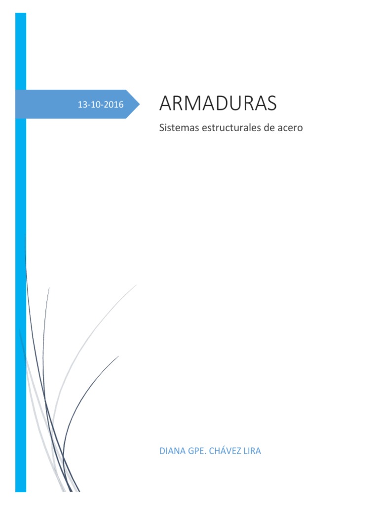 Tipos de Armaduras Estructurales | PDF | Braguero | Ingeniería estructural