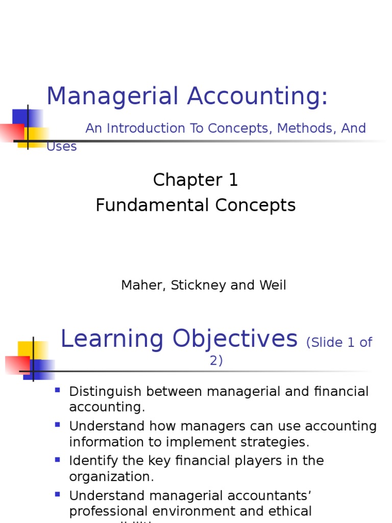 Managerial Accounting | PDF | Management Accounting | Accounting
