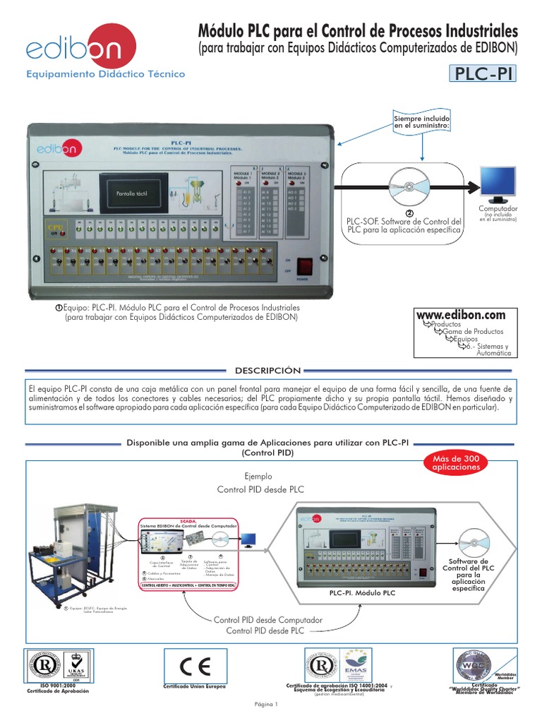 PLC-PI.pdf | Scada | Controlador lógico programable