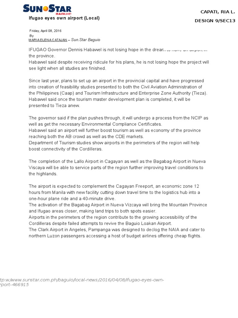 RRL Article | PDF | Airport | Manufacturing And Engineering