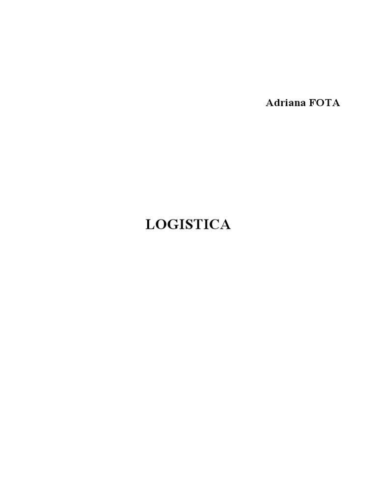 Logistica PDF | PDF