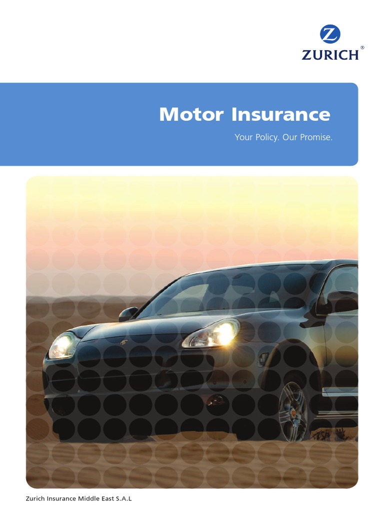 Motor Policy Wording Uae | PDF | Indemnity | Liability Insurance